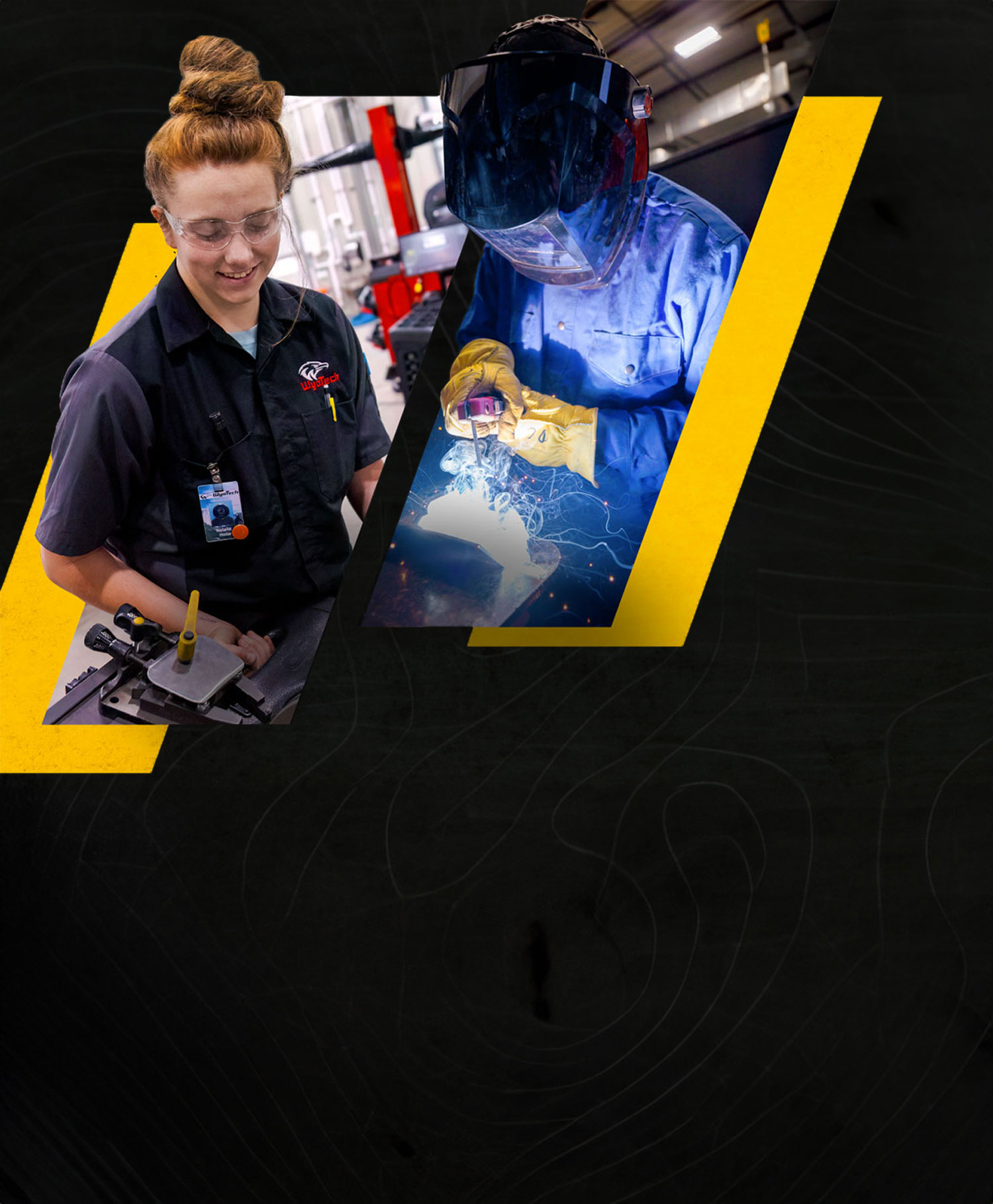 Welding, Automotive, Diesel, and Auto Body Programs